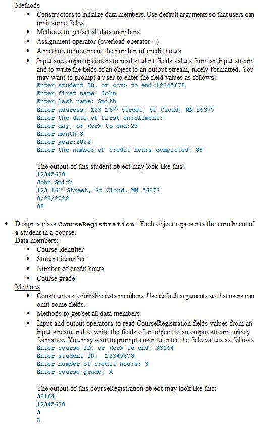 Solved Objectives: - apply structured principles and good | Chegg.com