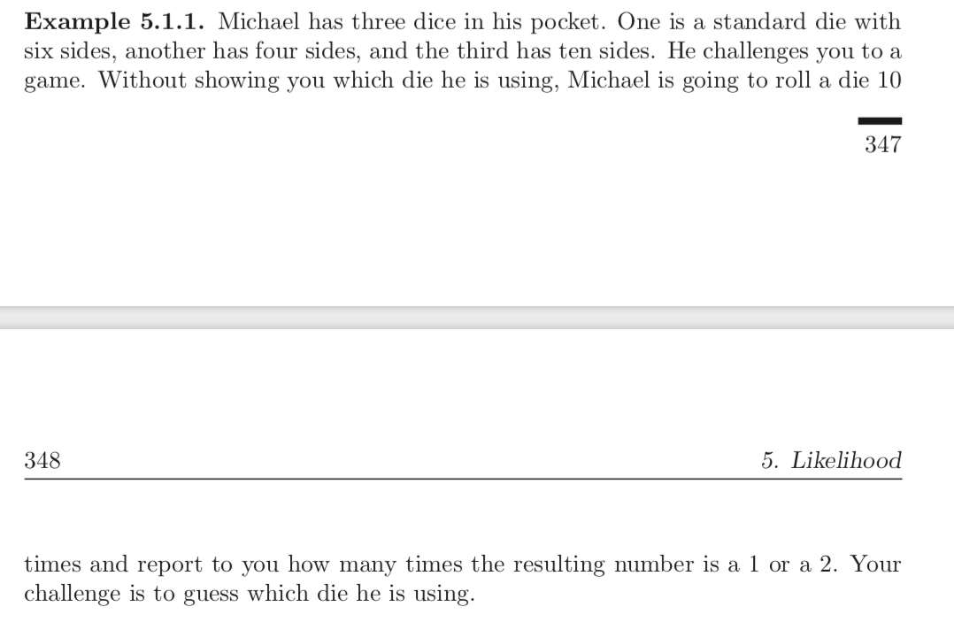 Solved 5.1. In the situation of Example 5.1.1, there are | Chegg.com