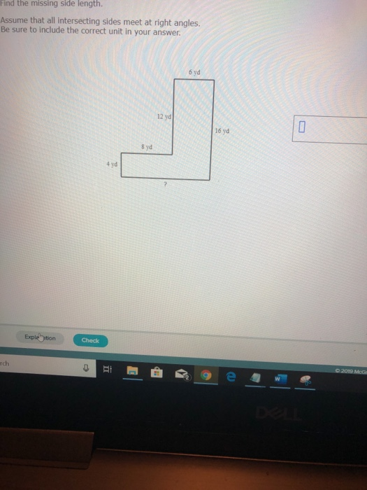 Solved Find the missing side length. Assume that all | Chegg.com