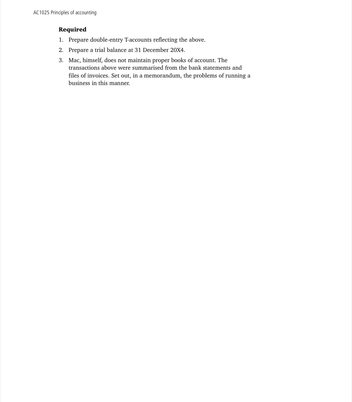 Solved Chapter 4: Double-entry book-keeping 4.8 Test your | Chegg.com