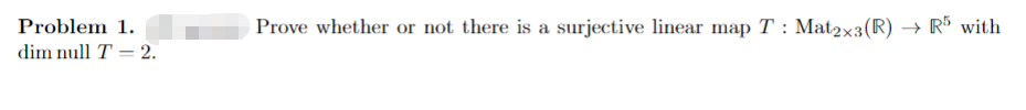 Solved Problem 1. Prove whether or not there is a surjective | Chegg.com