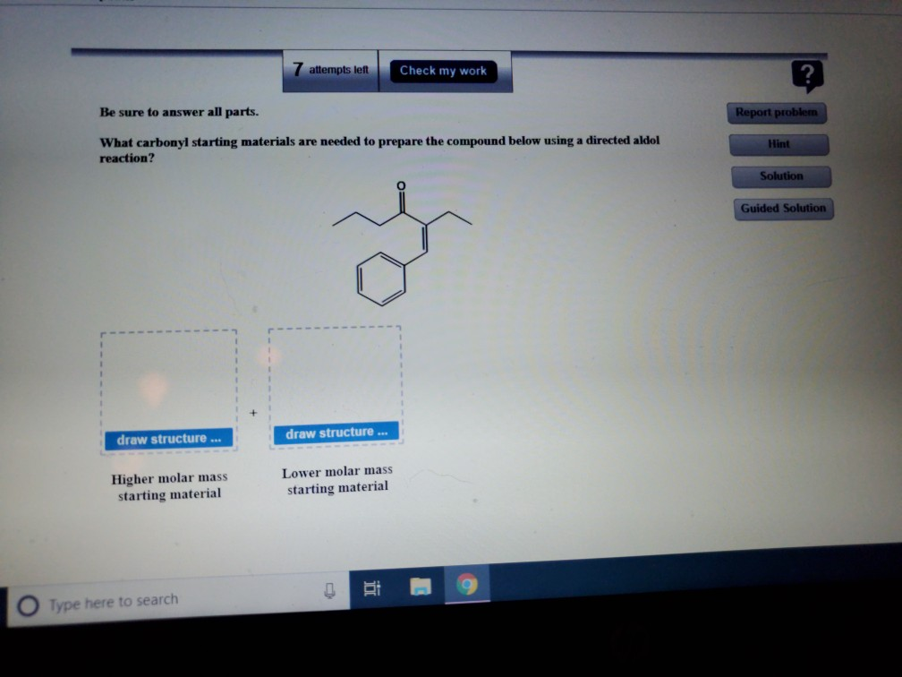 Solved 7 attempts left Check my work ? Be sure to answer all | Chegg.com