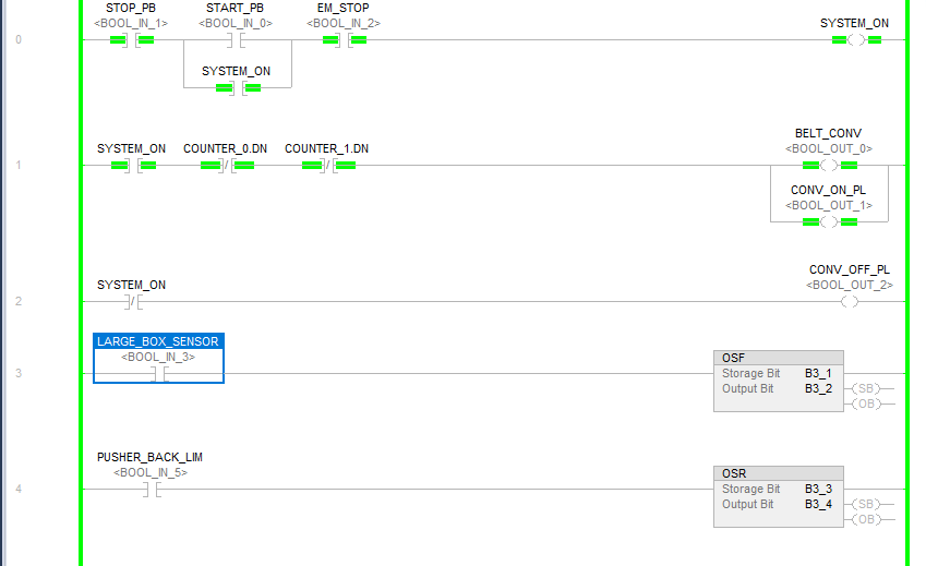 Solved How would you fix the ladder diagram the push arm is | Chegg.com