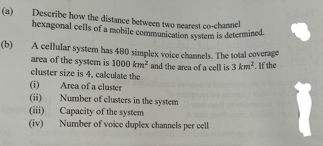 Describe how the distance between two nearest | Chegg.com