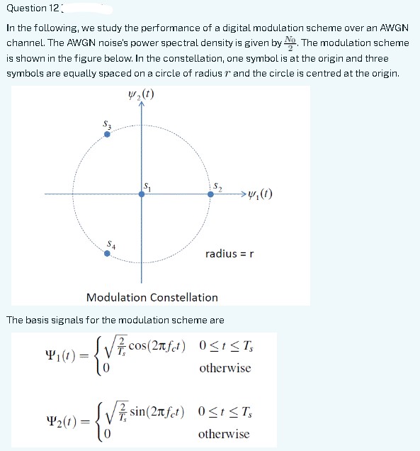 Solved In the following, we study the performance of a | Chegg.com