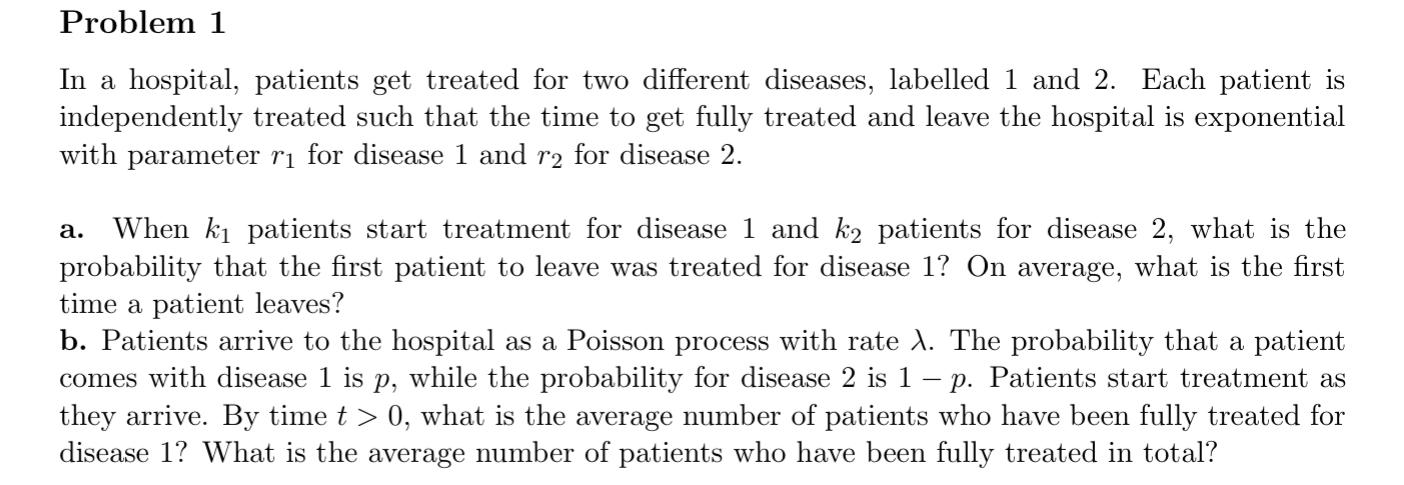Solved for a) sed this property of exponential rv: if X, Y | Chegg.com
