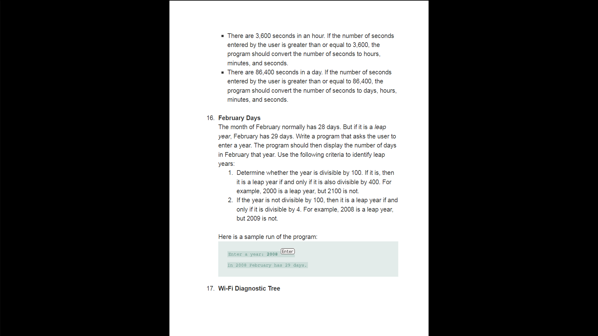 Solved Write a program that asks the user to enter the | Chegg.com