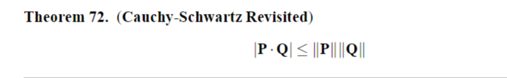 Solved Theorem 72. (Cauchy-Schwartz Revisited) | Chegg.com