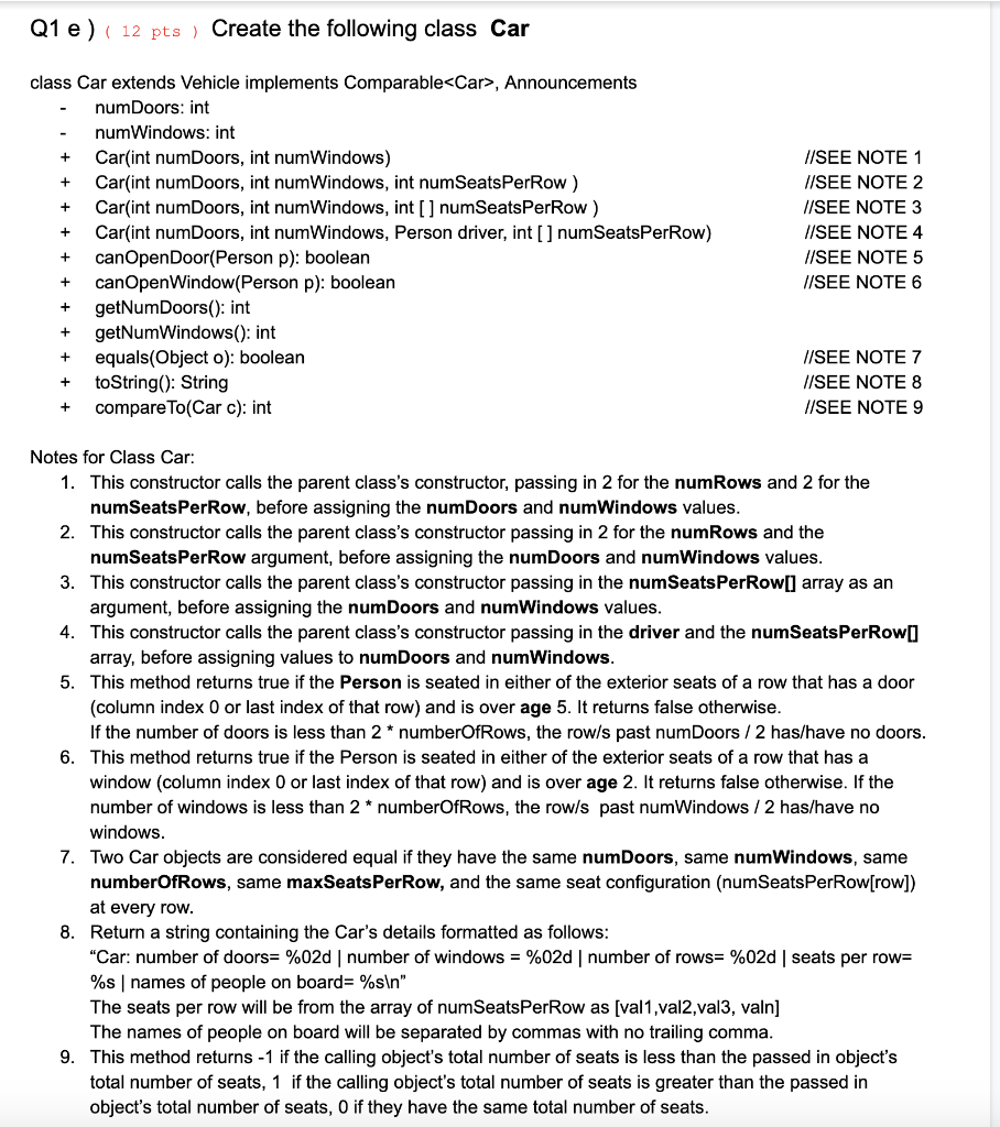Solved Q2 )( 10 pts ) Create a class named Recursion | Chegg.com