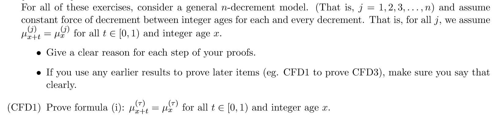 For all of these exercises, consider a general | Chegg.com