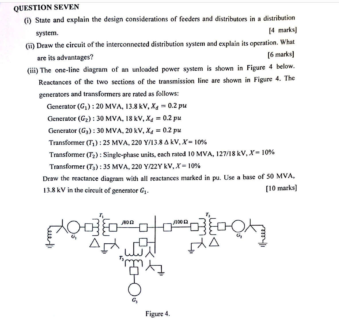 Solved (i) State and explain the design considerations of | Chegg.com