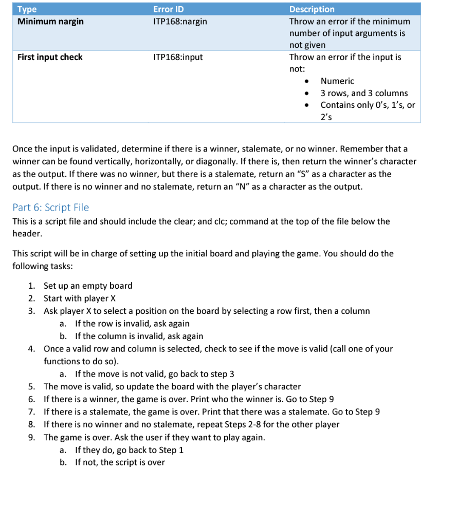 Solved Tic-Tac-Toe is a two player game where each player is | Chegg.com