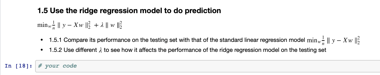 Solved 1.1 Preprocess the raw data When given a new dataset, | Chegg.com