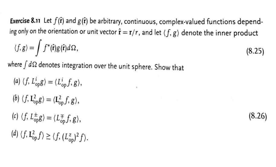 Solved Exercise 8 11 Let F F And G î Be Arbitrary