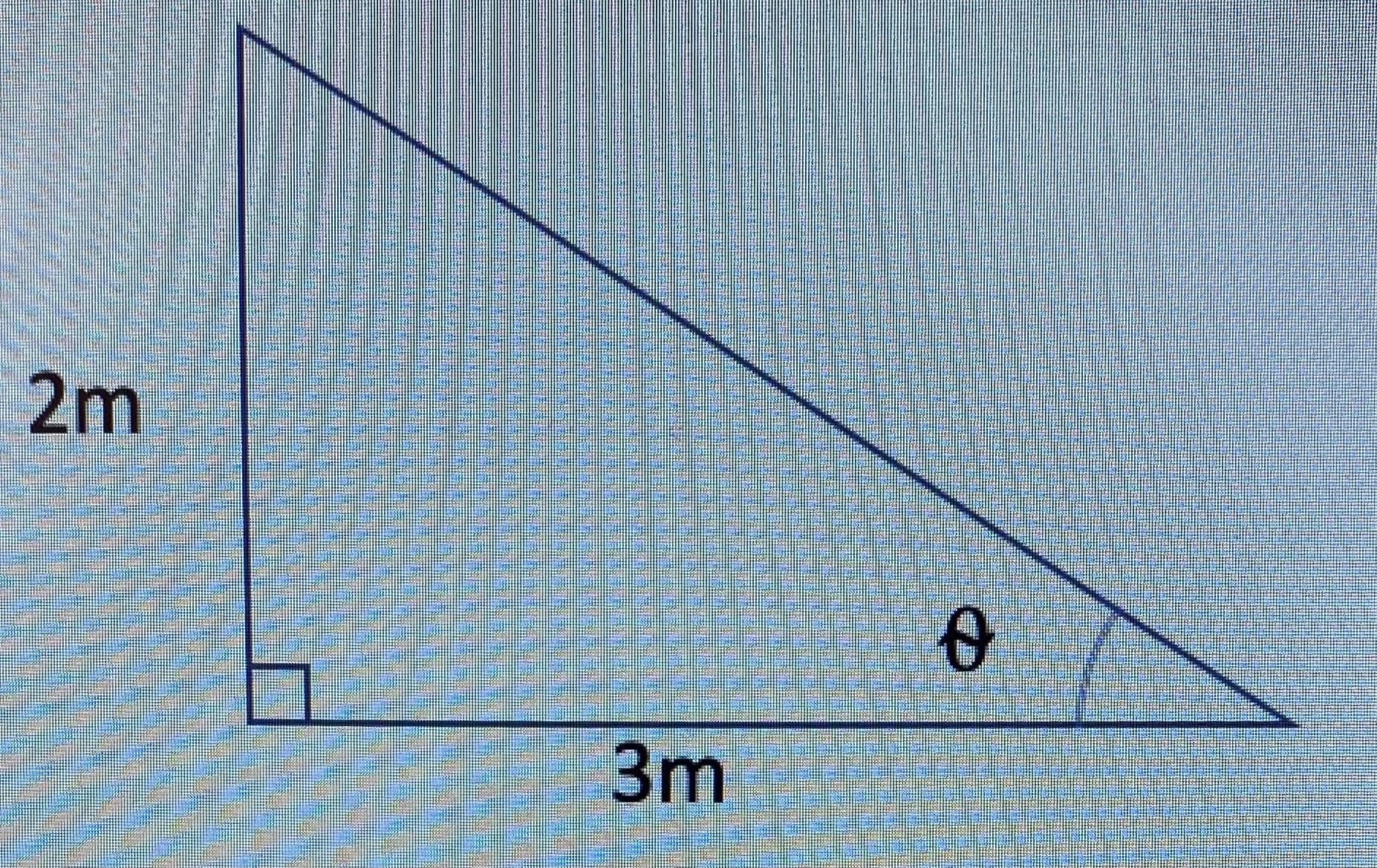 Solved The unknown angle in the figure is? | Chegg.com