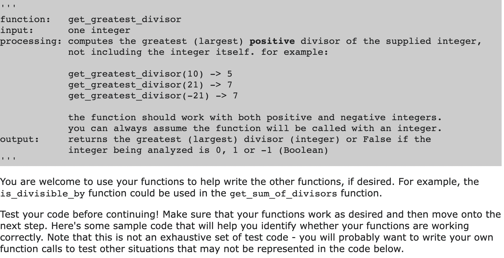 Solved In this file you will be defining three new functions | Chegg.com