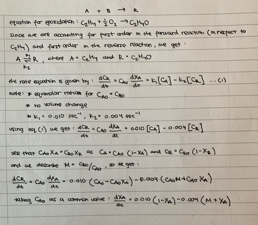 Solved how to solve the rate equation for this reaction?how | Chegg.com