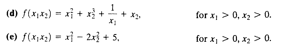 Solved Are the following functions strictly concave, | Chegg.com