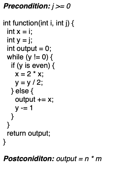 Solved For the following snippet of pseudocode, please | Chegg.com
