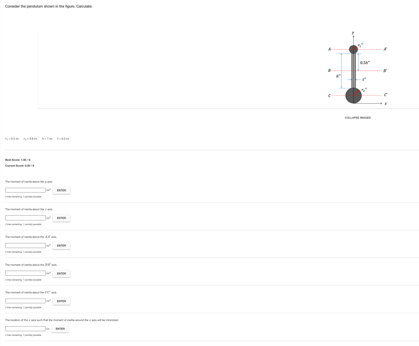 Consider the pendulum shown in the figure. | Chegg.com