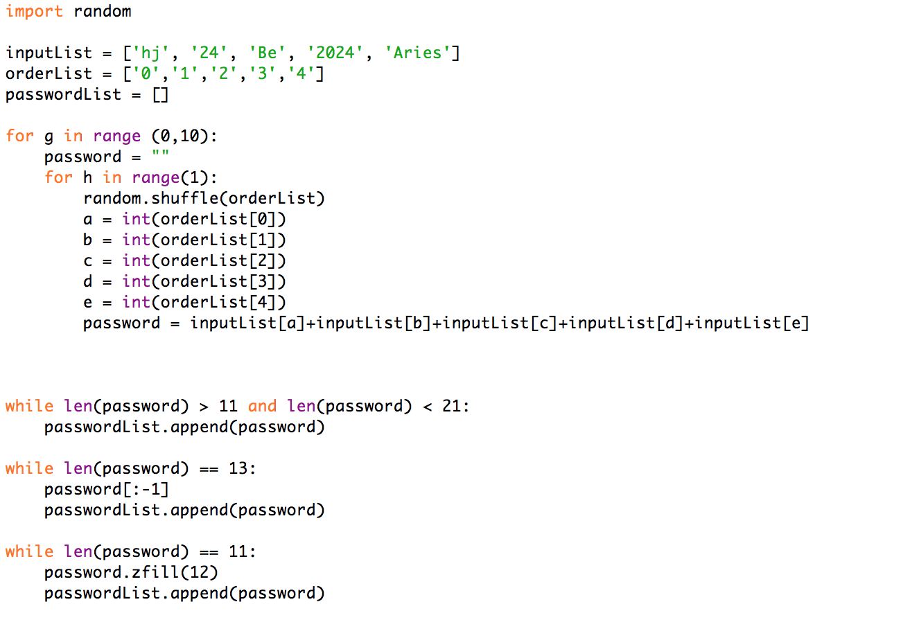 Solved I need my passwords to be minimum length 12, maximum | Chegg.com