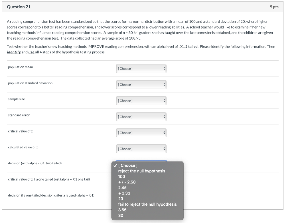 Solved Question 3 1 pts 1 Two key pieces of information | Chegg.com