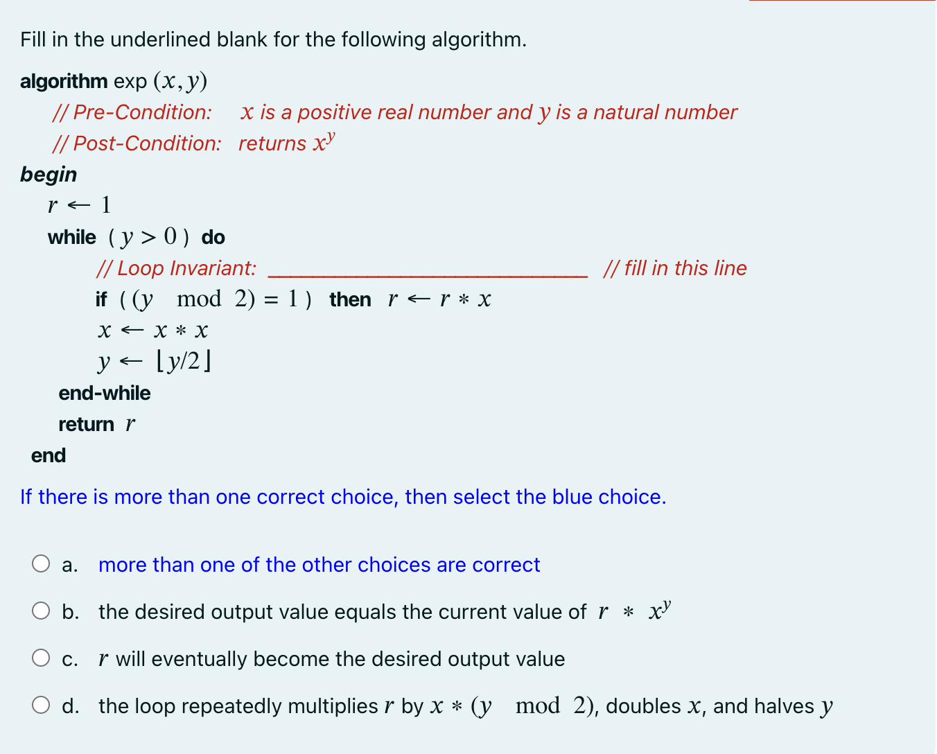 Solved Fill in the underlined blank for the following | Chegg.com