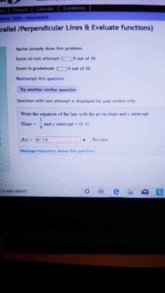 Solved as Forums Calendar Gradebook rallel/Perpendicular | Chegg.com
