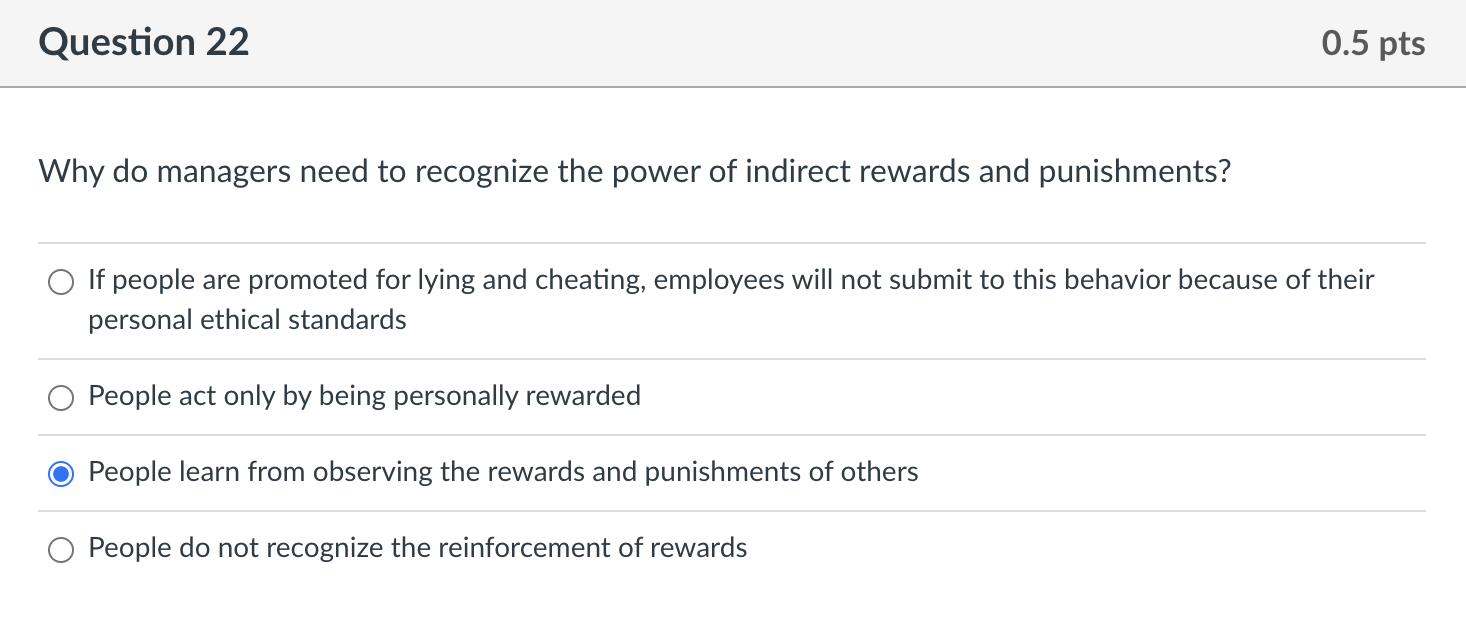 Solved Why do managers need to recognize the power of | Chegg.com