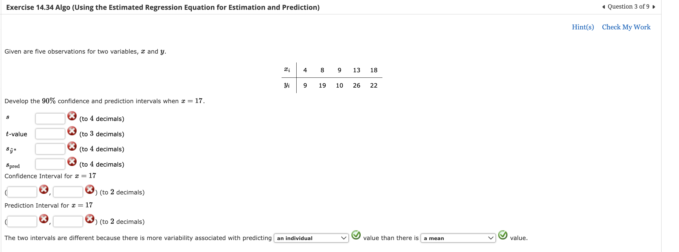 Solved Exercise 14.34 Algo (Using the Estimated Regression | Chegg.com