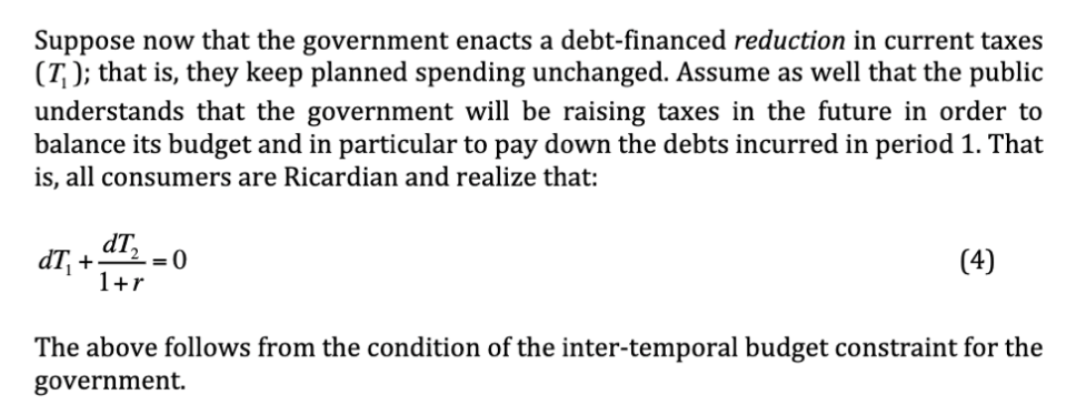 1. Consumption function with credit constraints and | Chegg.com