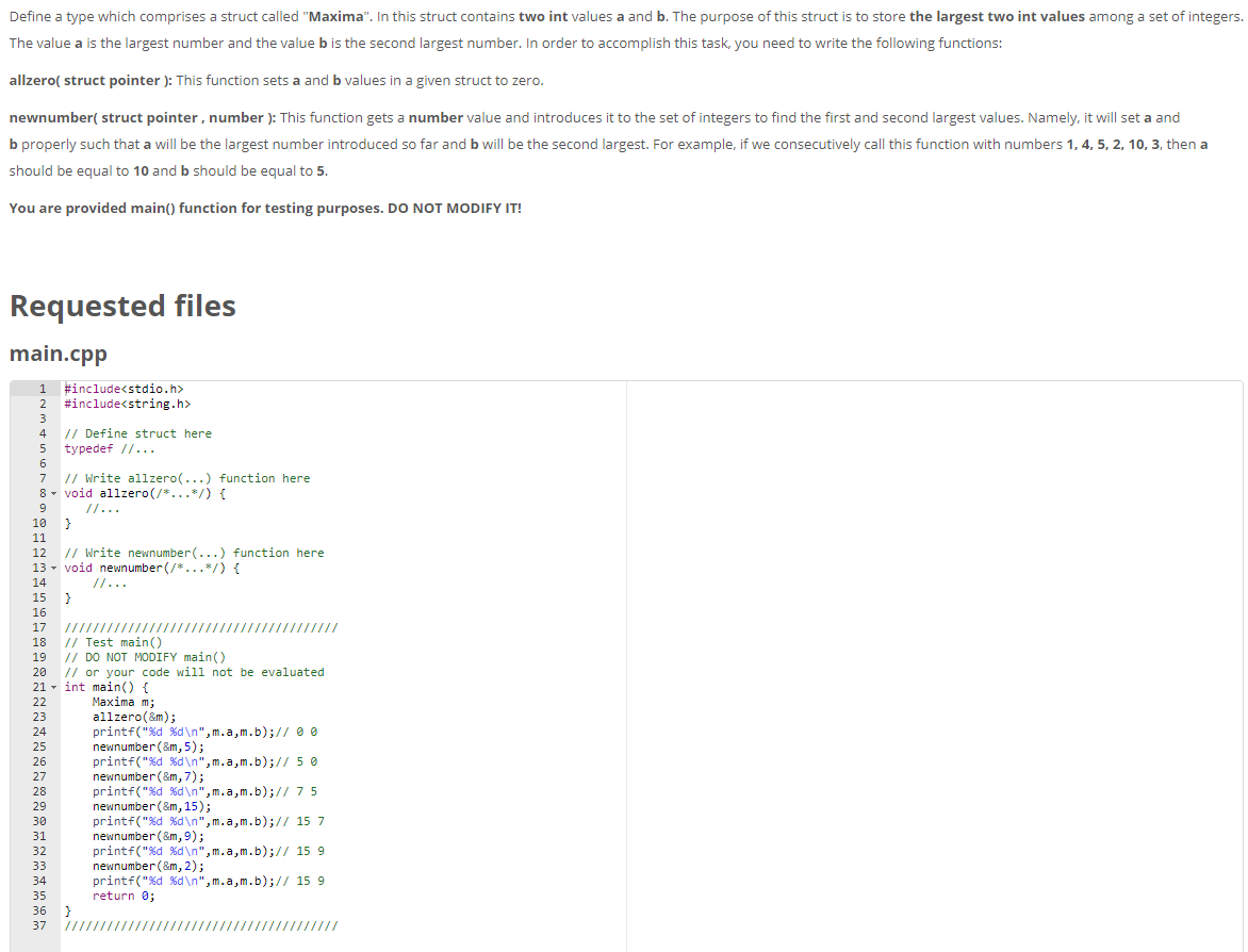 Solved Define A Type Which Comprises A Struct Called 3613