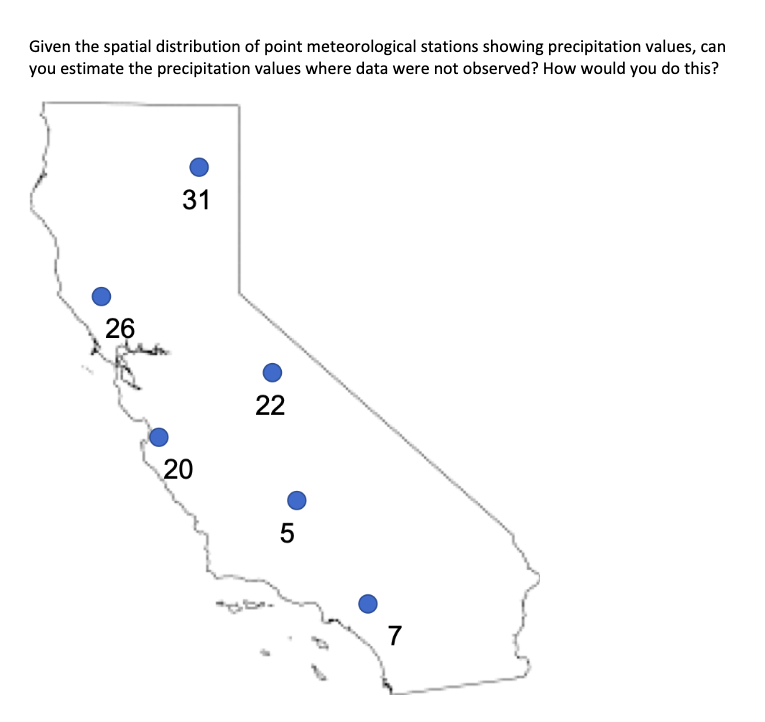 Solved Interpolation Exercise Part 1. You have used a GIS | Chegg.com