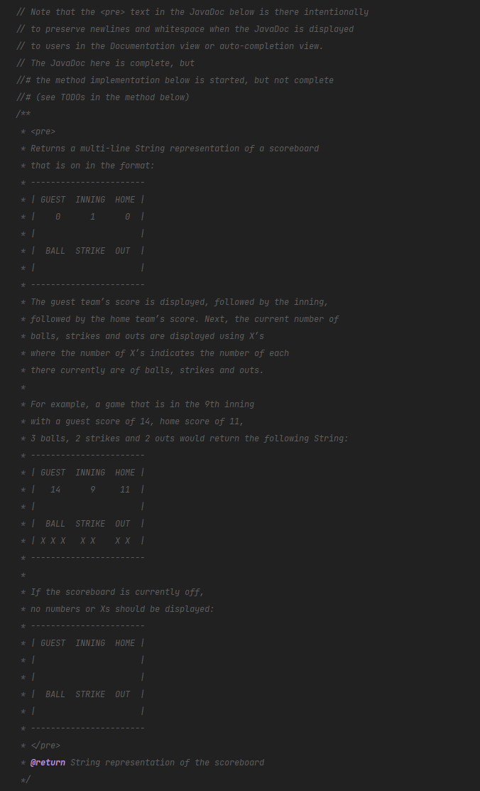 Solved Help me with #TODO, please. (In Java) | Chegg.com