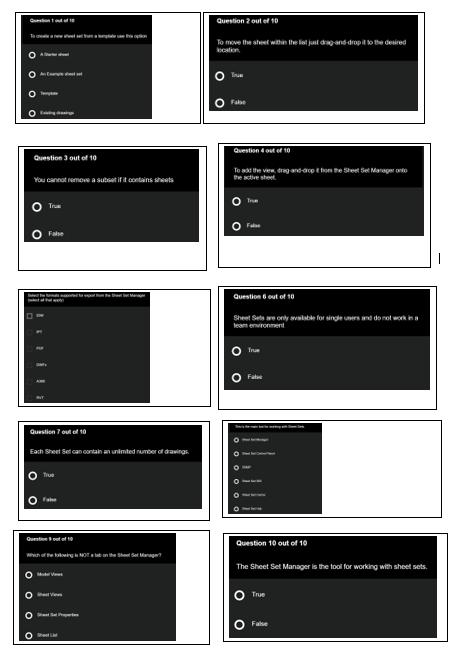 Solved Autodesk AutoCAD 2D Drafting, Sheet sets. ﻿Multiple | Chegg.com