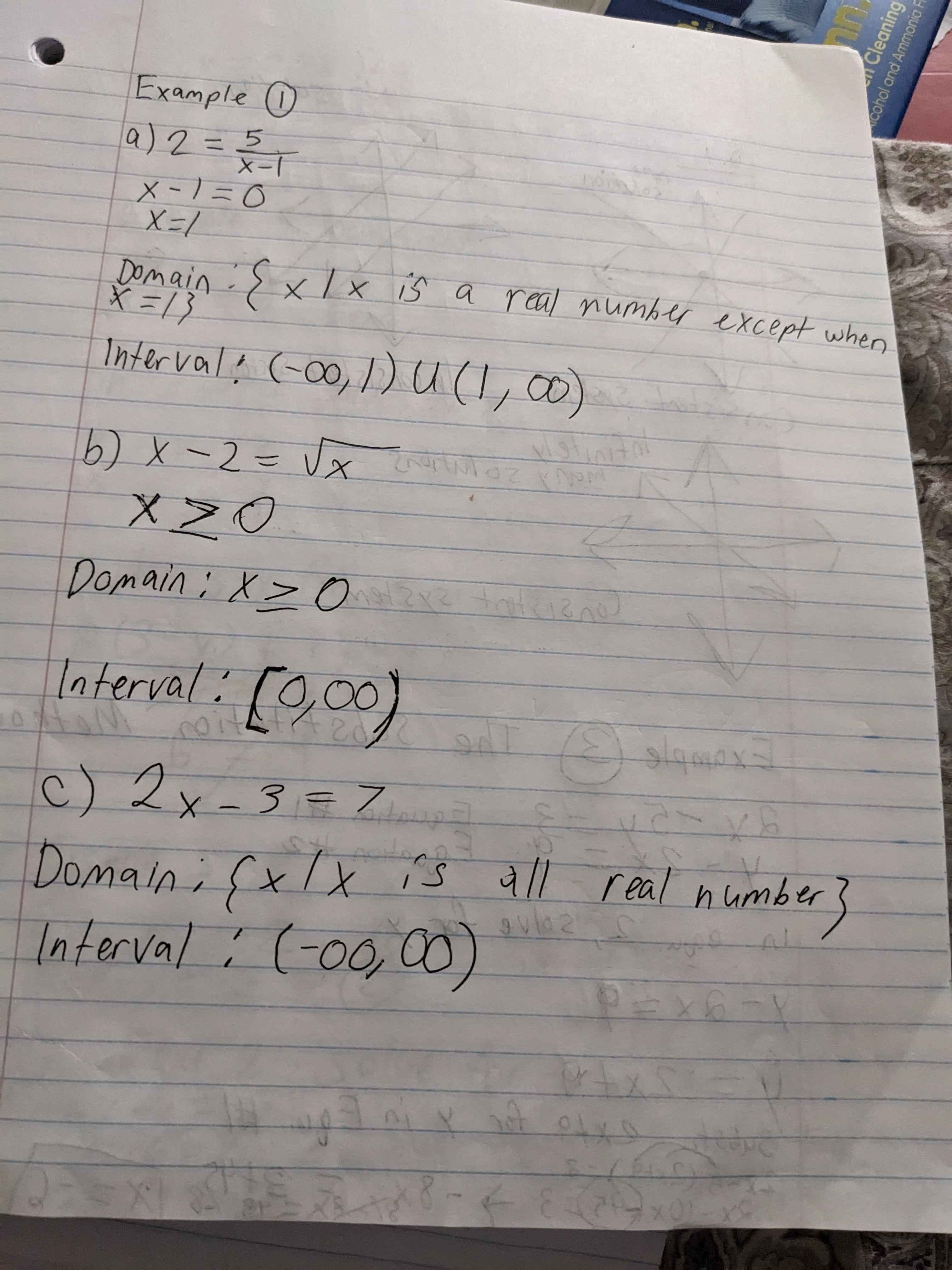 Solved Please explain why b. ﻿and c. ﻿have those intervals | Chegg.com