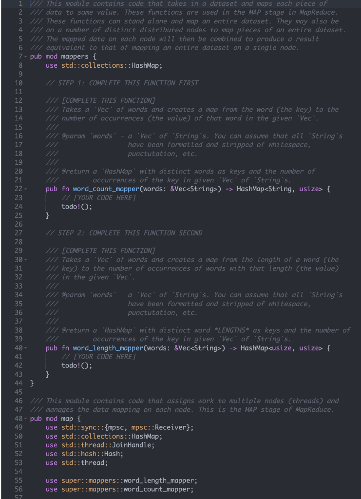 Solved - Complete the word_count_mapper function. This | Chegg.com