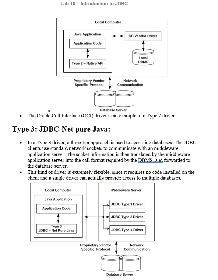 Solved Statement purpose Example program to demonstrate JDBC | Chegg.com