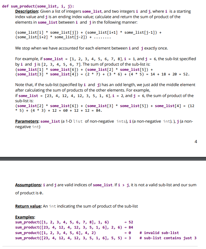 Solved I Provided The Restrictions And Directions For The 