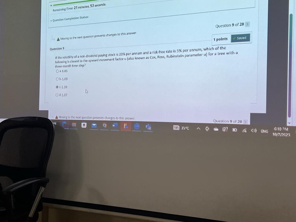 Solved When the stock price increases with all else | Chegg.com