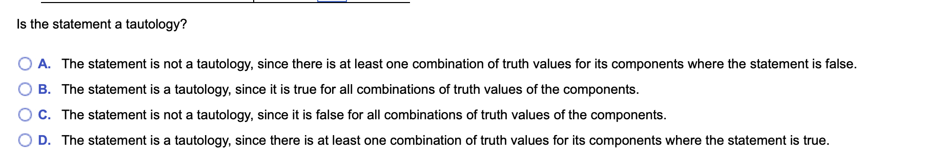 Solved Construct A Truth Table For The Given Statement 2769
