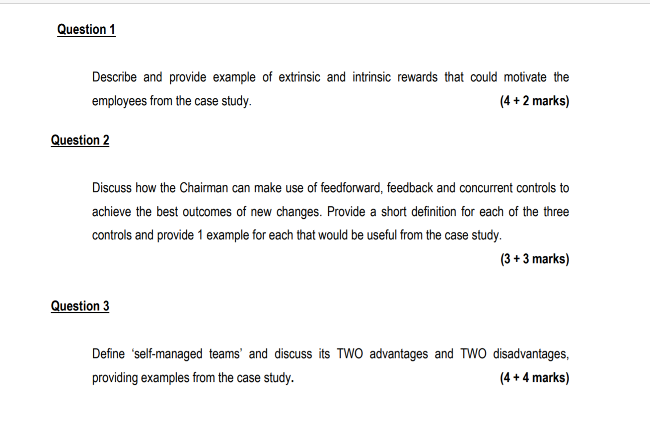 Solved Section B: Case Study - (20 Marks) Please read the | Chegg.com