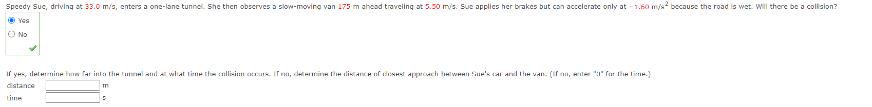 Solved Yes distance time ms | Chegg.com