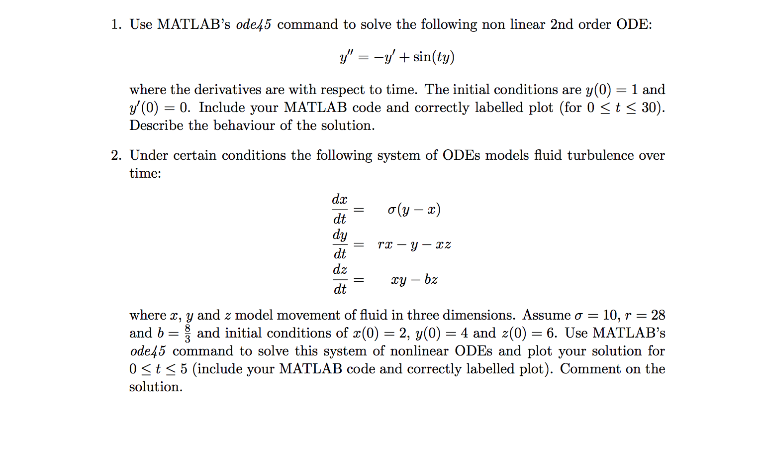 Solved Question 2 Please (a) Correct substitution of | Chegg.com Solved Question 2 Please (a) Correct substitution of | Chegg.com