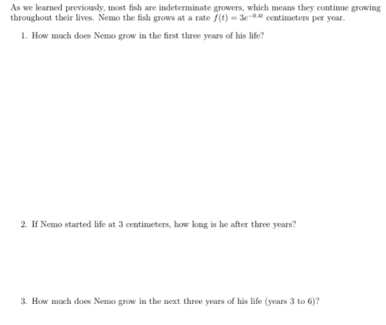 Solved Answer all the 3 questions please, I'll make sure to | Chegg.com