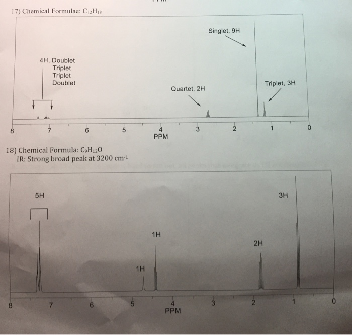Solved Chemical Formulae: C_12H_18 Chemical Formula: | Chegg.com