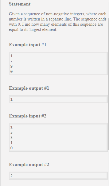 Solved Statement Given A Sequence Of Non Negative Integers