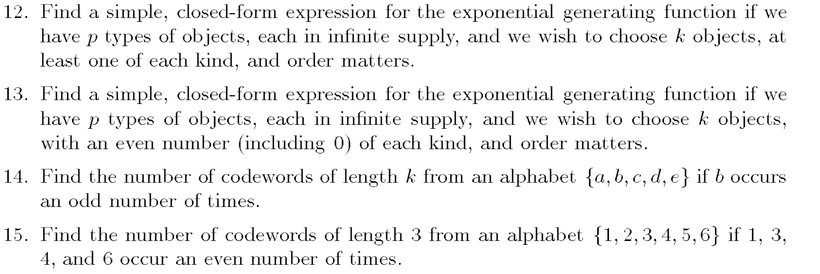 Solved 12. Find a simple, closed-form expression for the | Chegg.com Solved 12. Find a simple, closed-form expression for the | Chegg.com