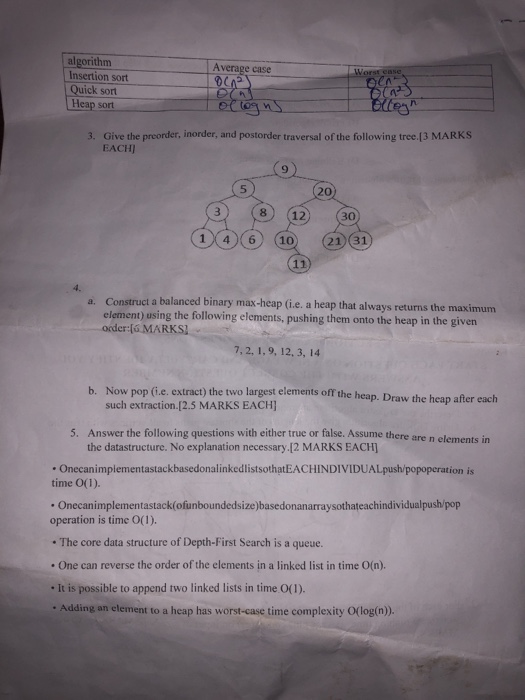 Solved Section A Answer All] Questions In This Section Each