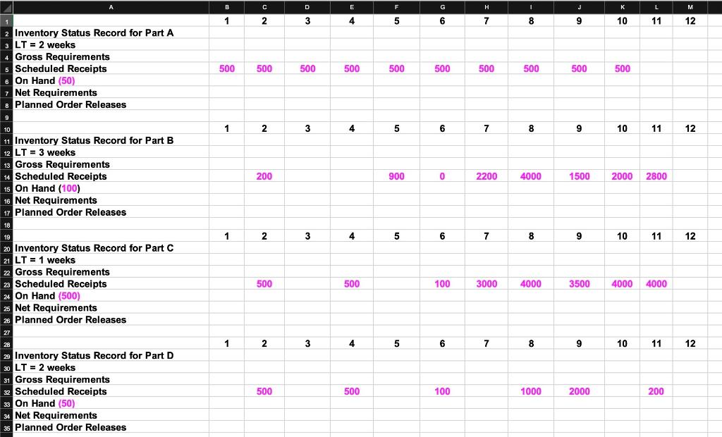 Part B Part E Part F 6 Part F Part H Part G Part C | Chegg.com